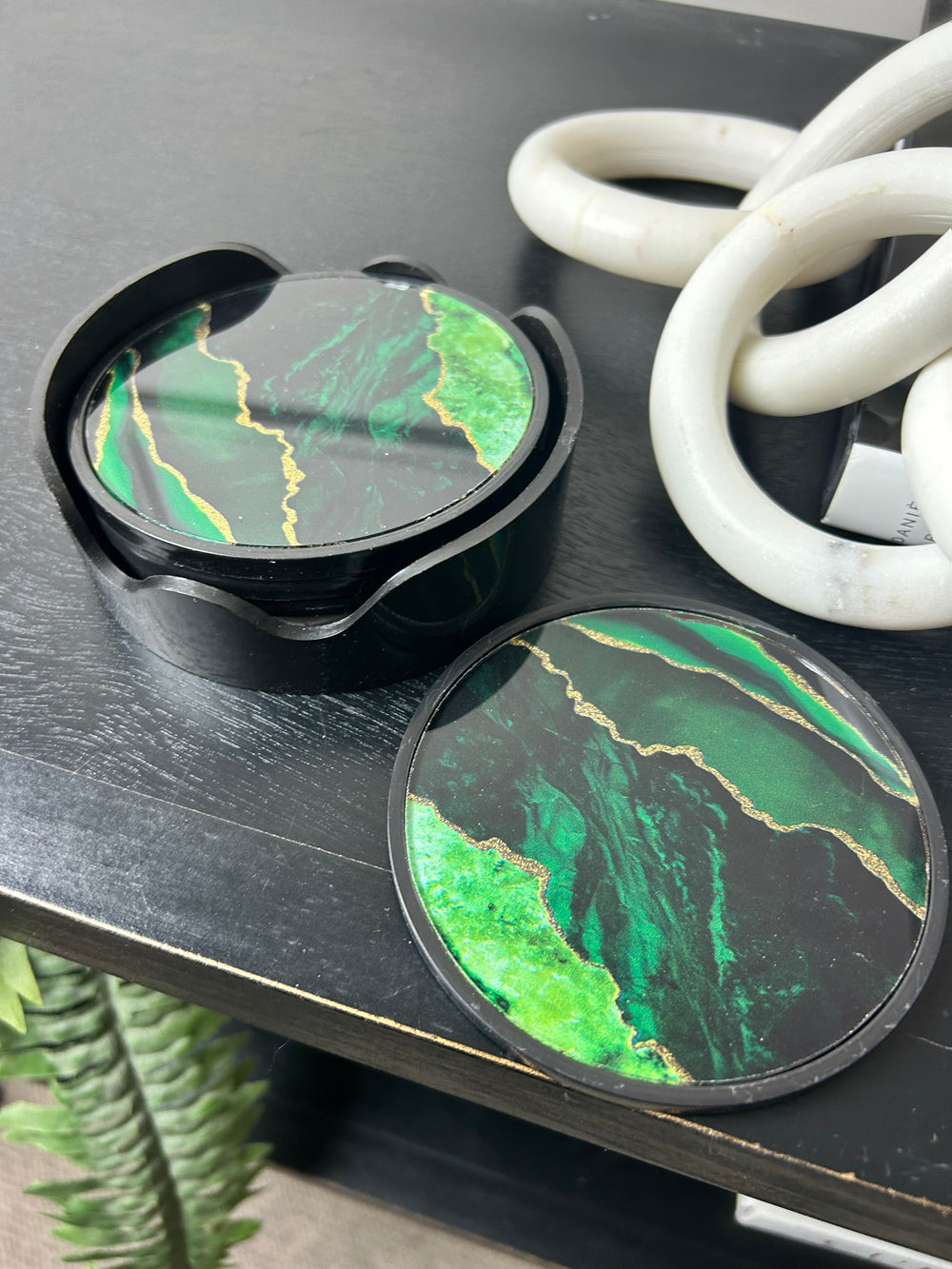 Black coasters store